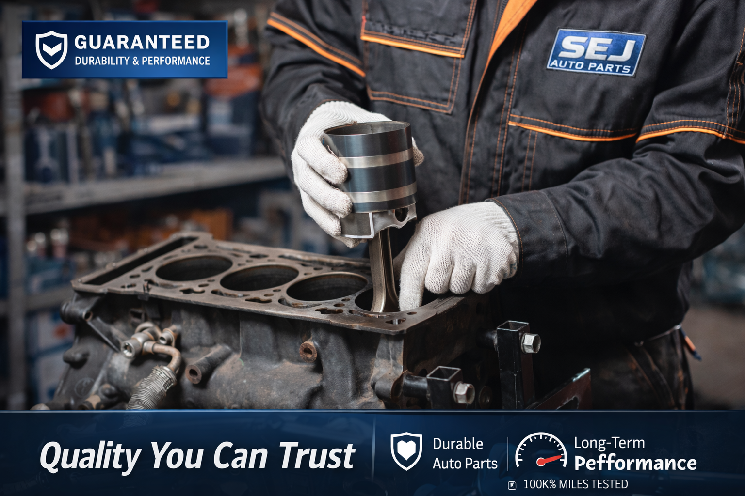 How SEJ Auto Parts Guarantees Durability and Long-Term Performance